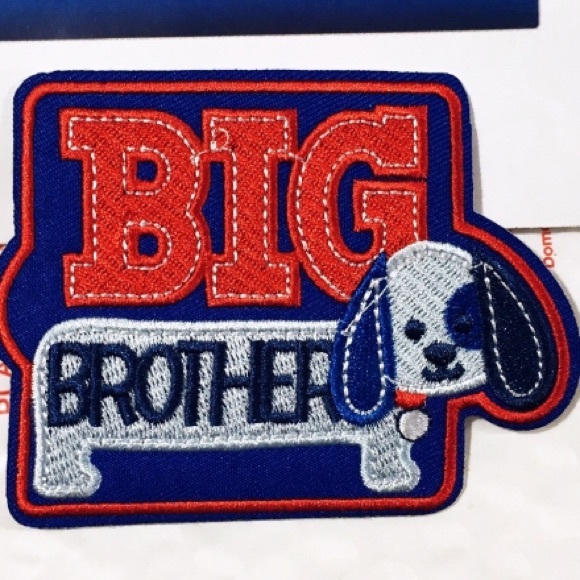 Accessories | New Big Brother Sibling Patches Endearing Badges | Poshmark